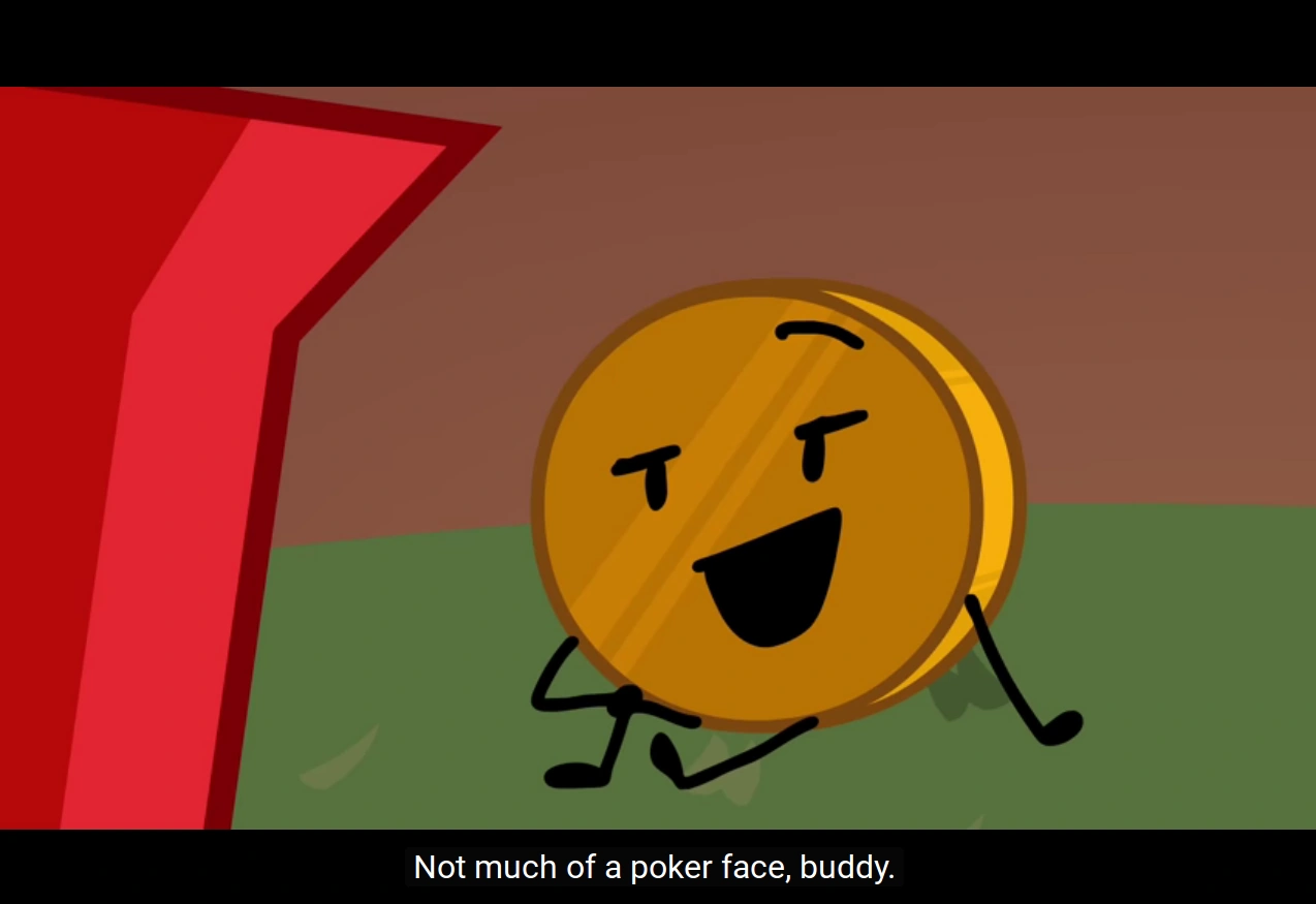 Image - Coiny tries to be sexy.png | Battle for Dream Island Wiki ...