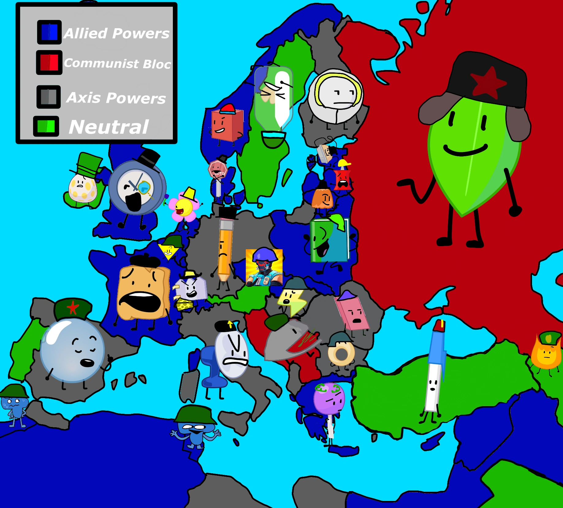 User blog:ShadicalCZ/World War 2 BFB remastered but with hats uwu ...