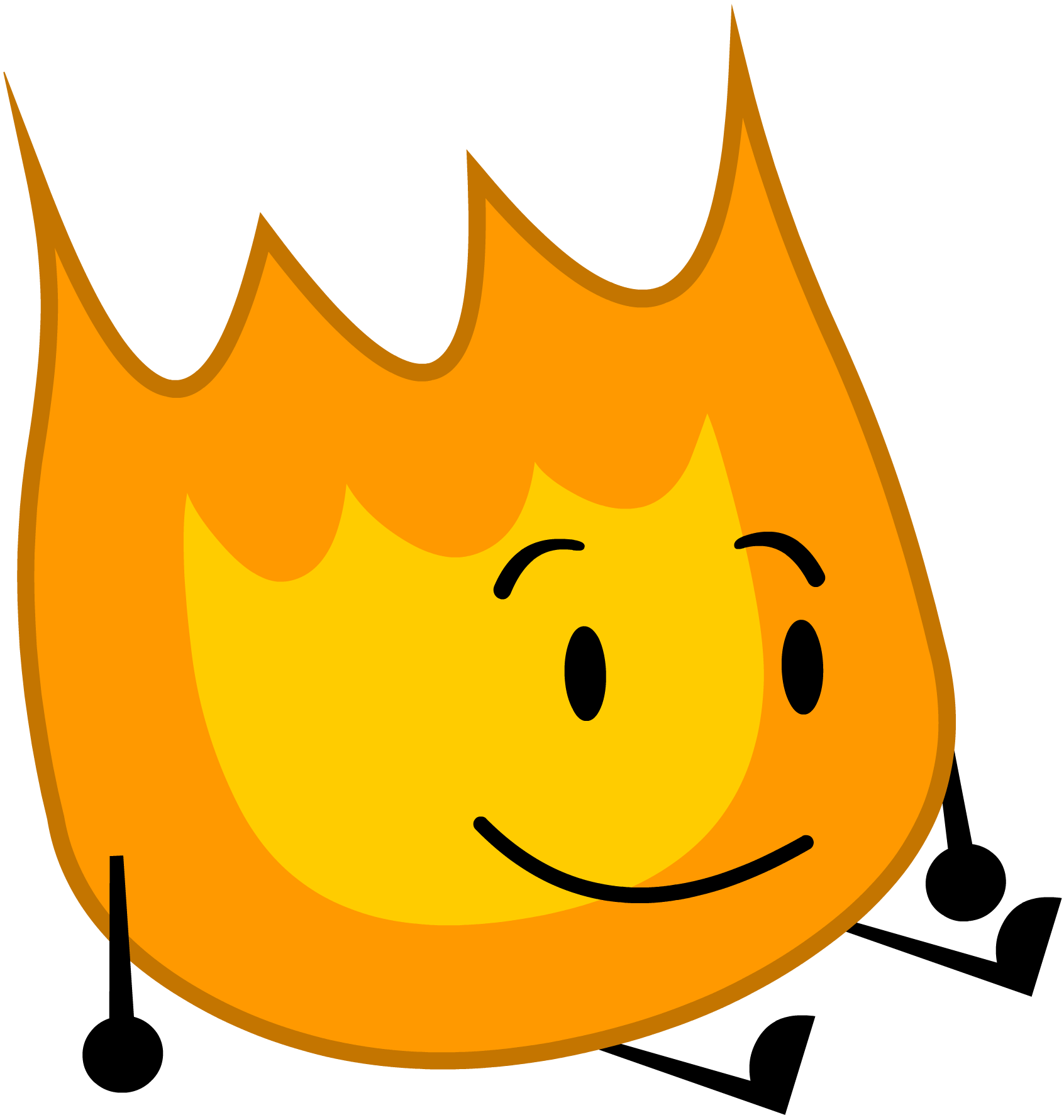 Image Firey Sittingpng Battle For Dream Island Wiki Fandom Powered By Wikia