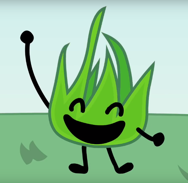 Image Grassy In Bfb 6png Battle For Dream Island Wiki Fandom Powered By Wikia