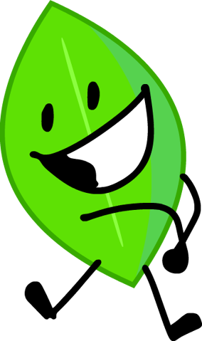 Image - Leafy BFB unturned.png | Battle for Dream Island Wiki | FANDOM ...