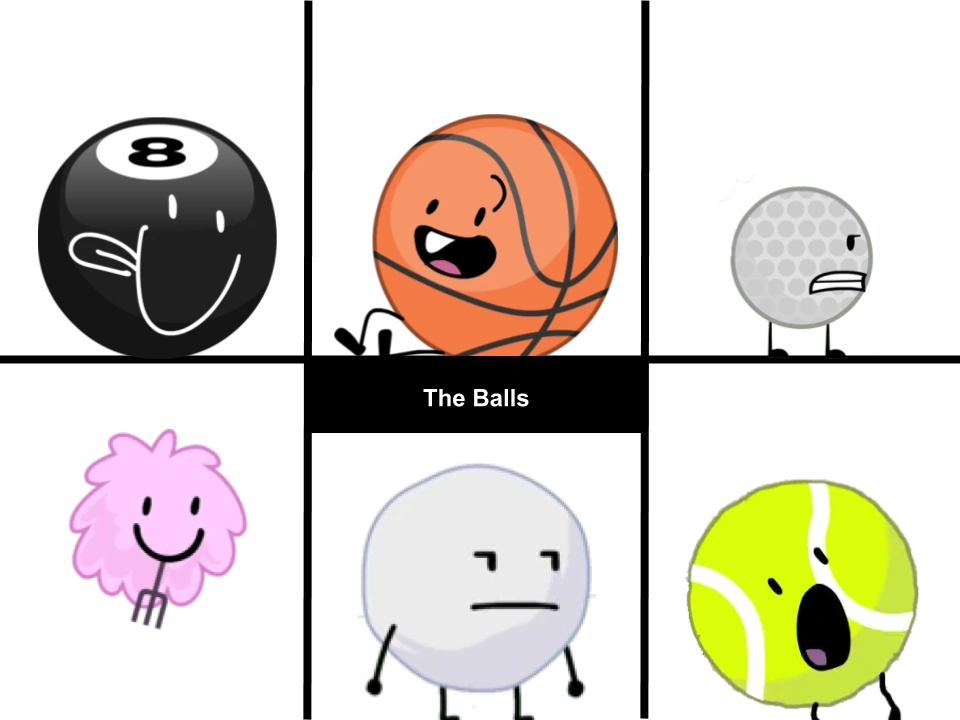 Image - Bfb Template Balls.png | Battle for Dream Island Wiki | FANDOM ...
