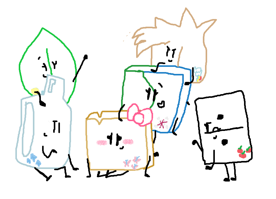 Image - BFDI - MY LITTLE OBJECTS.png | Battle for Dream Island Wiki ...