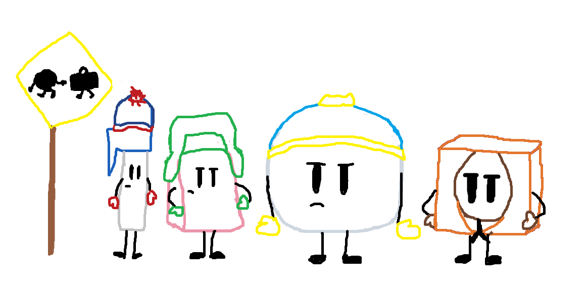 Image - BFDI - Object Park.png | Battle for Dream Island Wiki | FANDOM ...