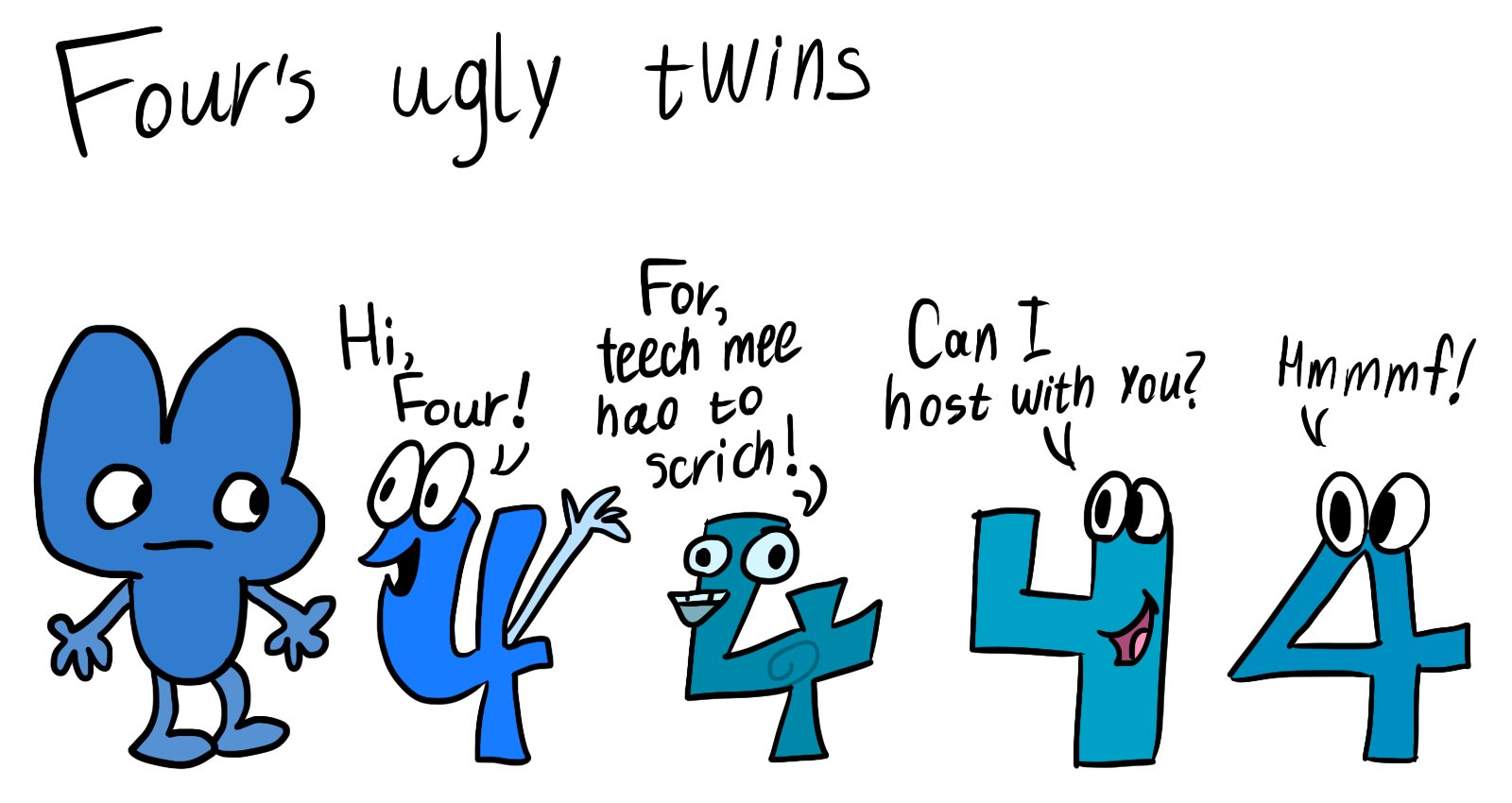 Image - BFB Four fanart.png | Battle for Dream Island Wiki | FANDOM ... Image - BFB Four fanart.png | Battle for Dream Island Wiki | FANDOM ...