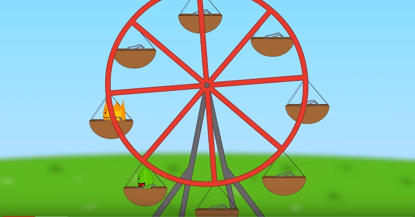 Firey's Ferris Wheel | Battle for Dream Island Wiki | Fandom