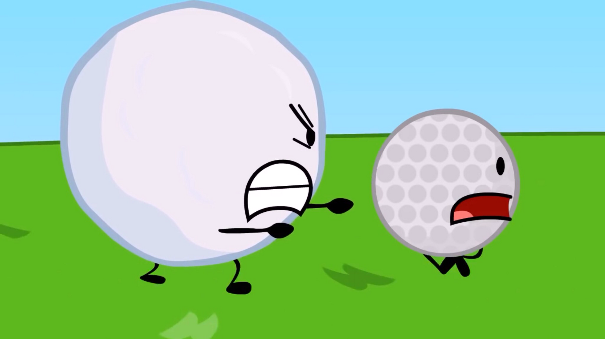 Golf Ball And Snowball Battle For Dream Island Wiki Fandom Powered