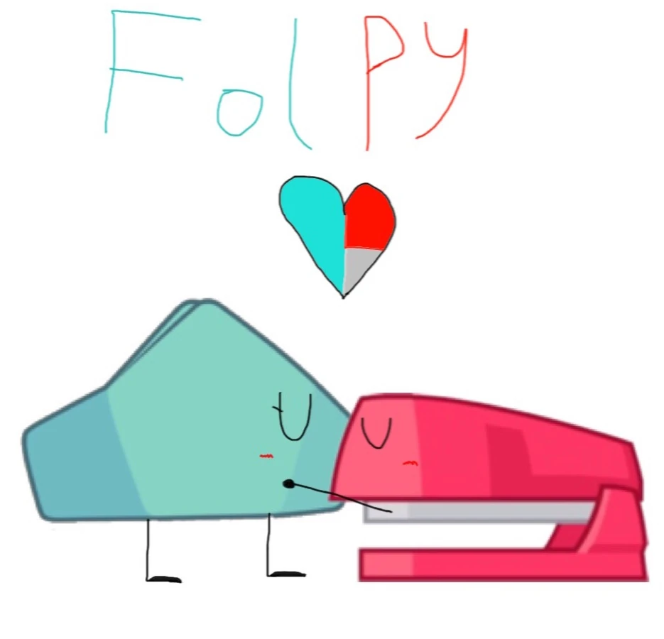 User blog:TennisBalllover112/Foldy x Stapy | Battle for Dream Island Wiki | Fandom