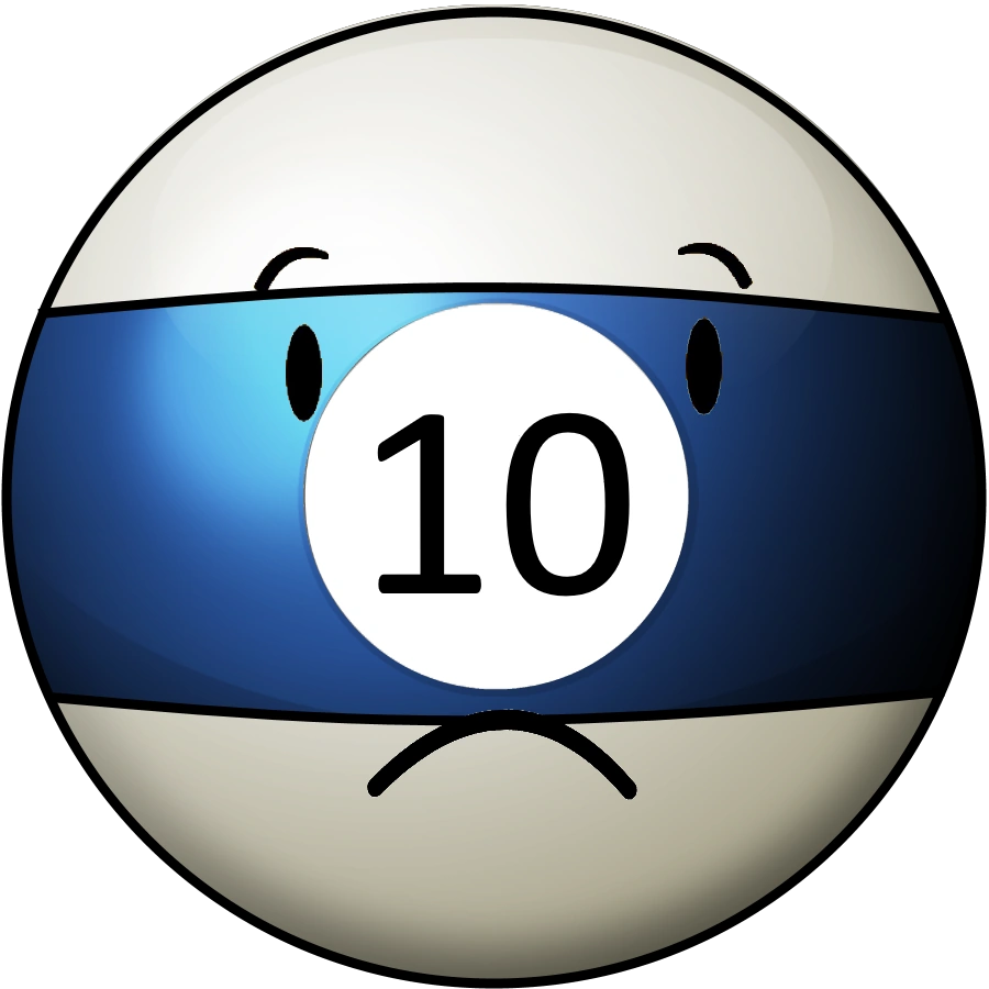 Image - 10-Ball BFDI.png | Battle for Dream Island Wiki | FANDOM ...
