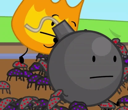 Bomby/Relationships/Firey | Battle for Dream Island Wiki | FANDOM ...