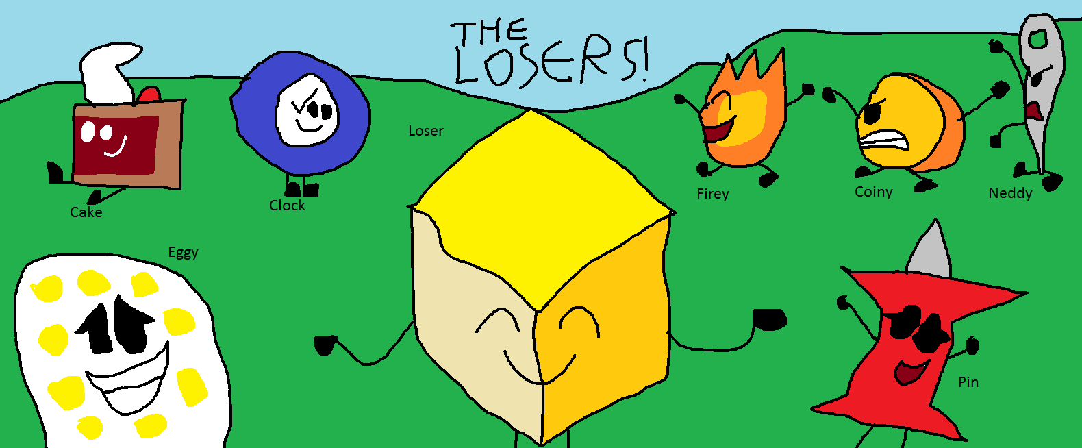 Image - The Losers!.png | Battle for Dream Island Wiki | FANDOM powered ...