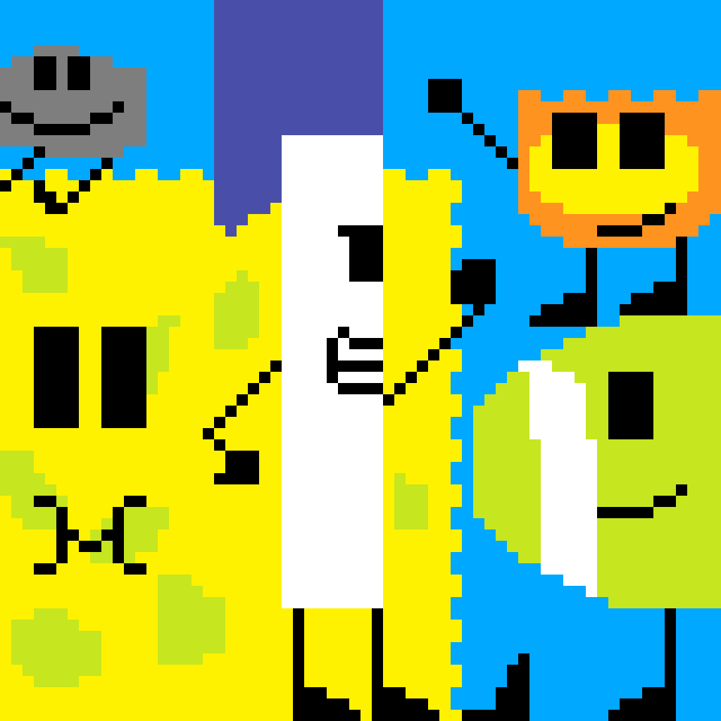 Image - BFDI pixel art.png | Battle for Dream Island Wiki | FANDOM ...