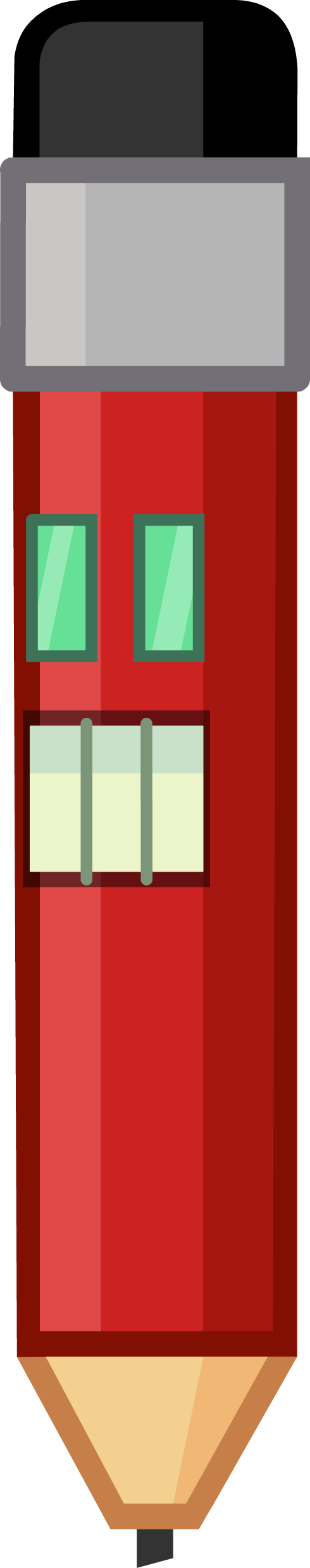 Image - Mechanical Pencil Asset.png | Battle for Dream Island Wiki ...