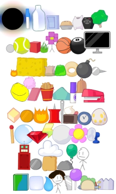 Image - BFB Teams (No bracelety).png | Battle for Dream Island Wiki ...