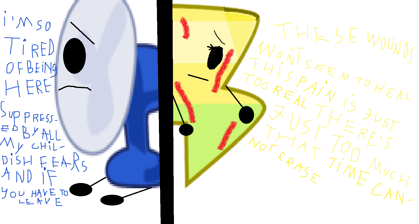 Image Fanny Fan And Me Againpng Battle For Dream Island Wiki Fandom Powered By Wikia