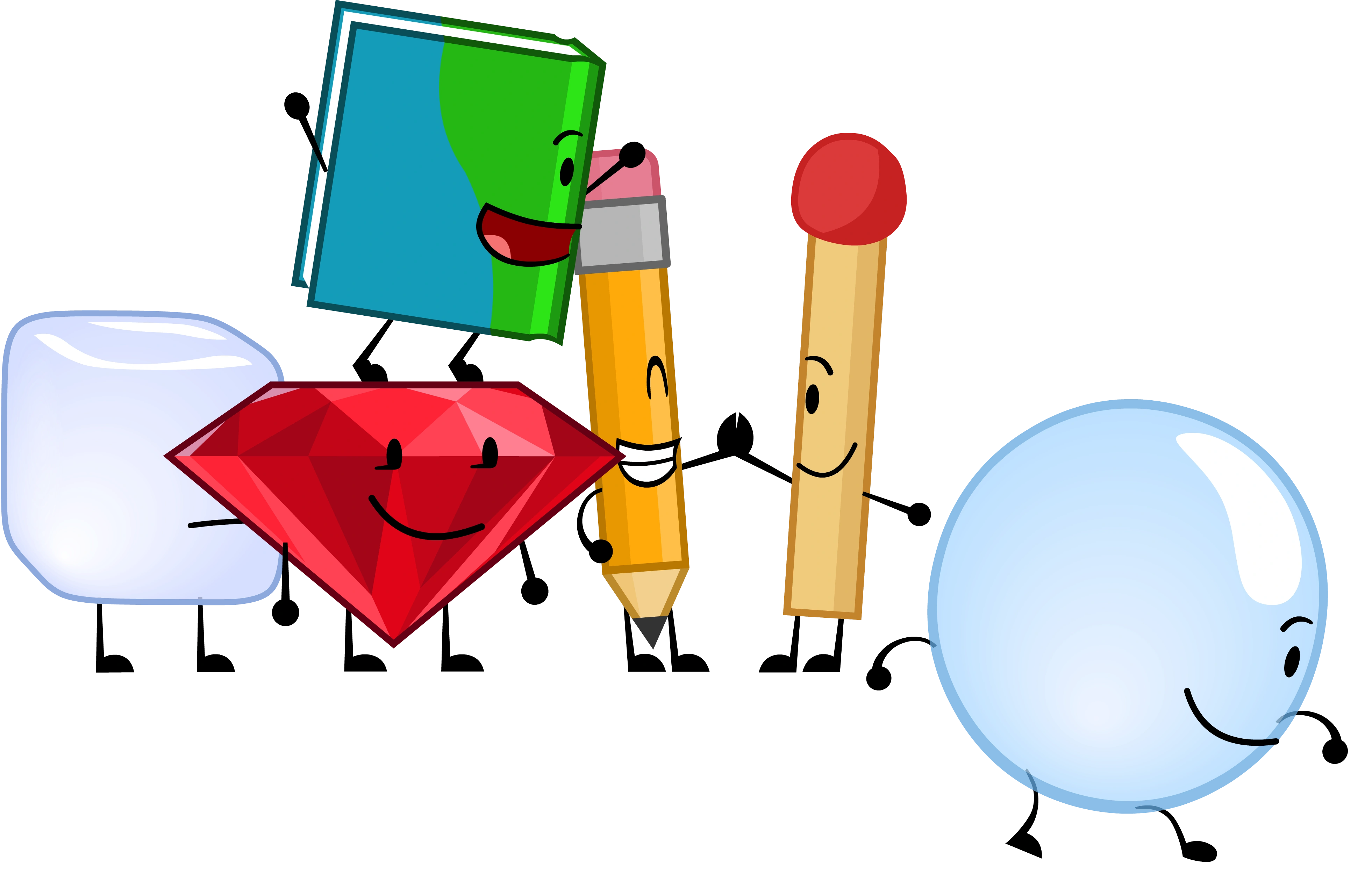 Pencil and her alliance | Battle for Dream Island Wiki | FANDOM powered by Wikia