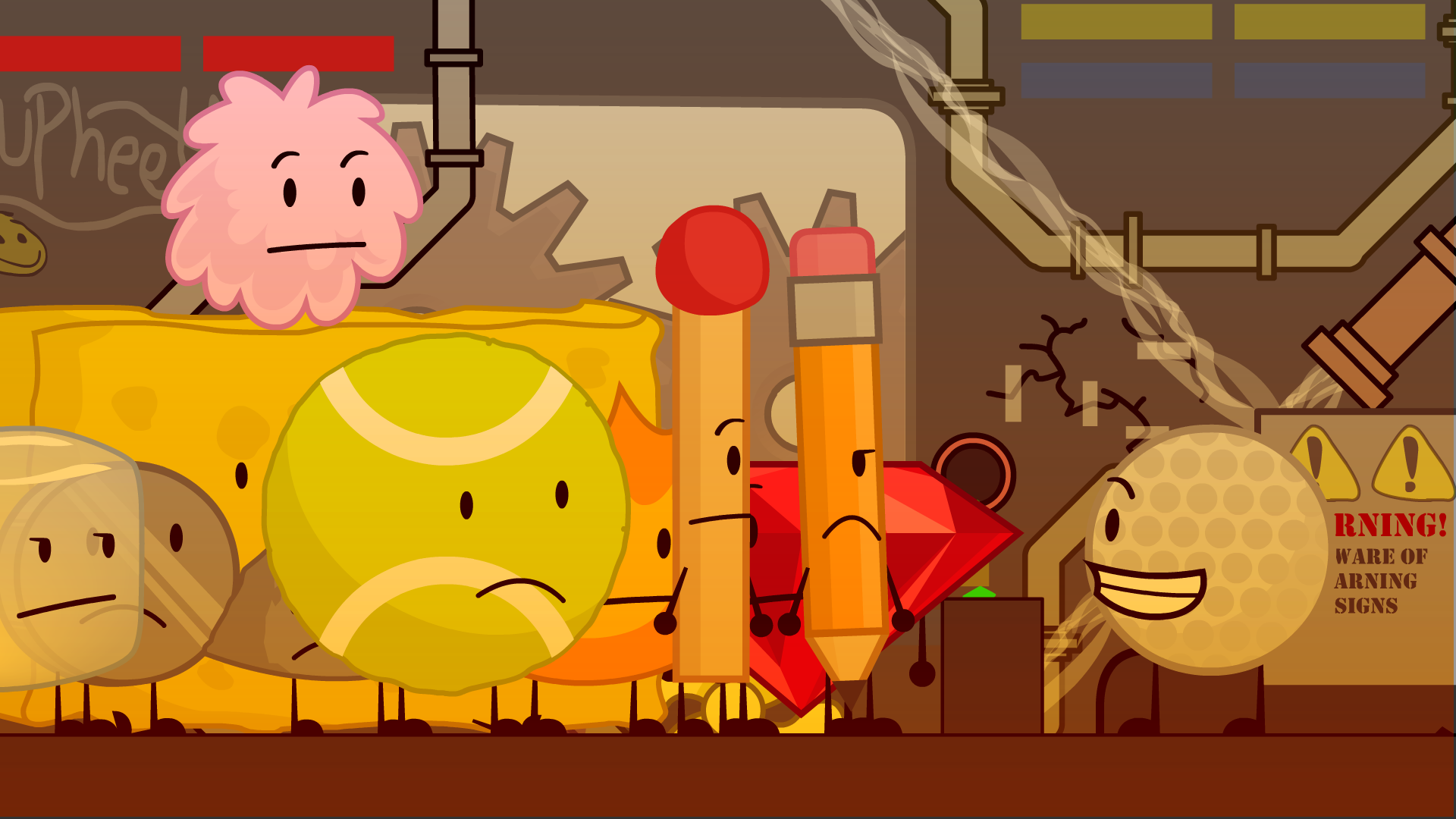 Golf Ball's Underground Factory | Battle for Dream Island Wiki | FANDOM ...