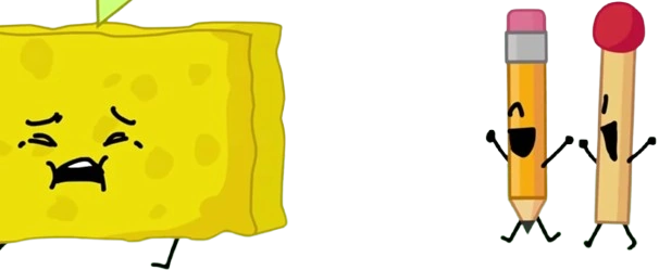 Match, Pencil, and Spongy | Battle for Dream Island Wiki | Fandom