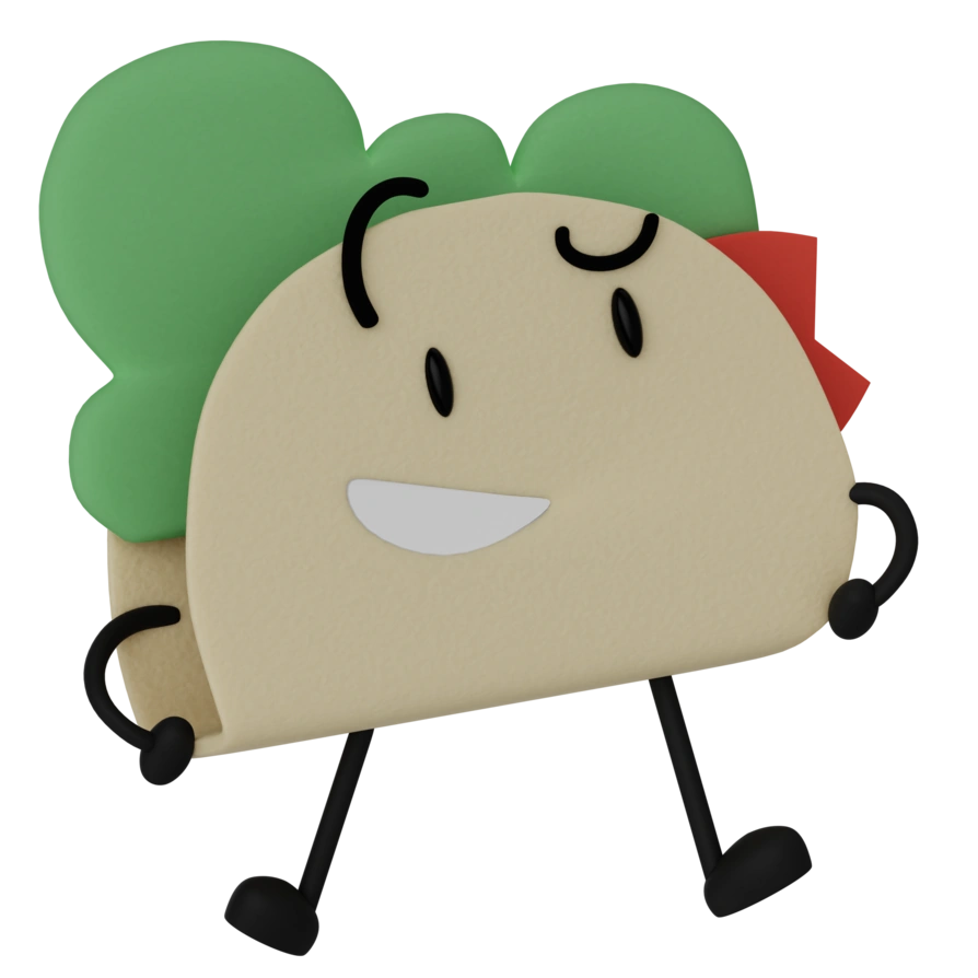 Image - Bfb taco by cutietree-dbwyf9u.png | Battle for Dream Island ...