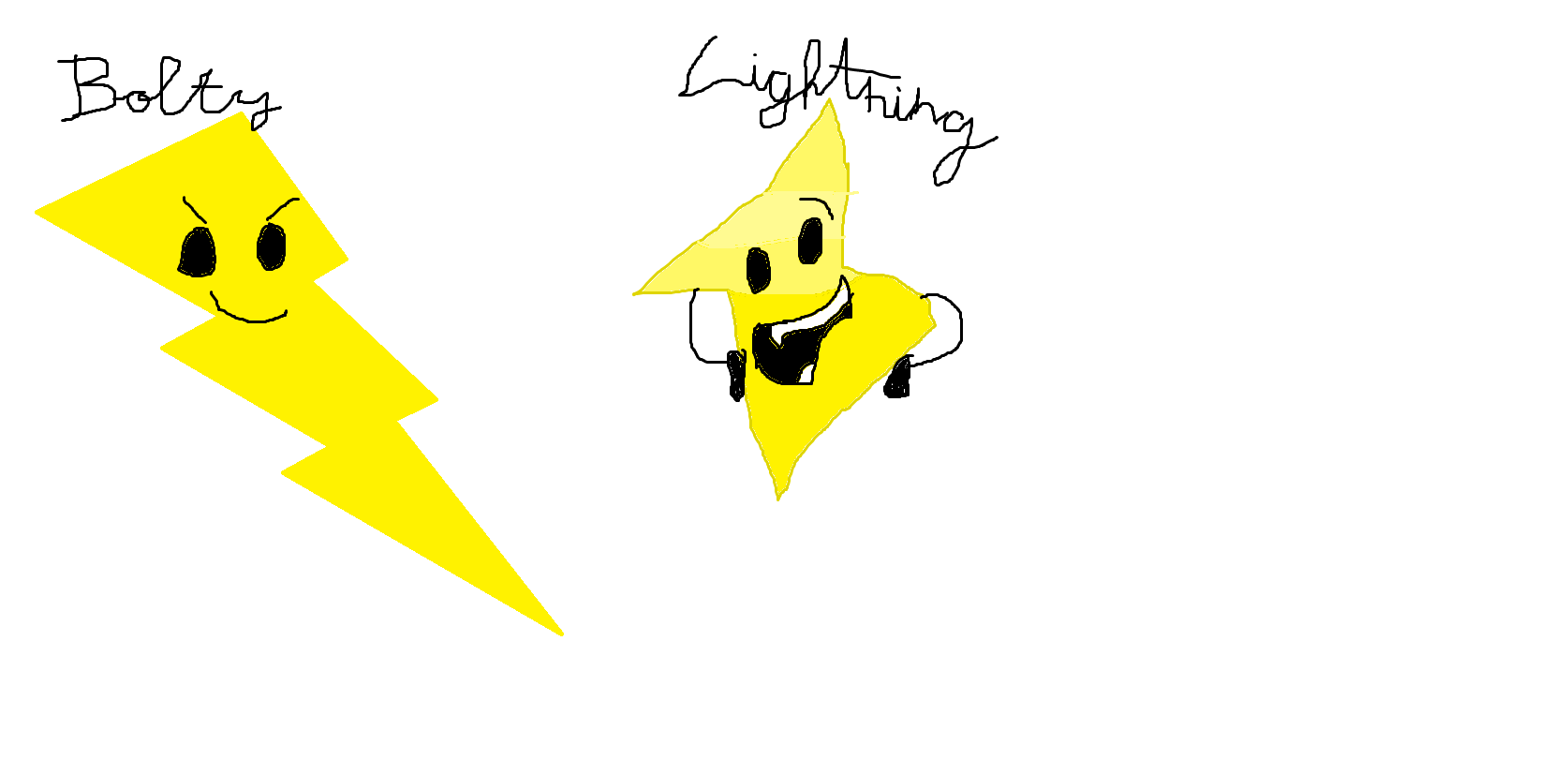 User blog:RushaVodk/New And Old Lightning | Battle for Dream Island ...