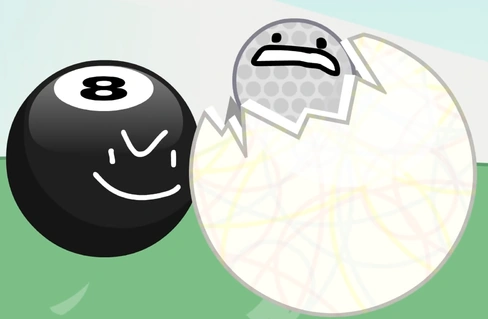 8-Ball and Golf Ball | Battle for Dream Island Wiki | Fandom