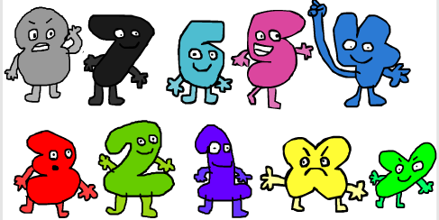 Image - BFB-Styled Numbers.png | Battle for Dream Island Wiki | FANDOM ...