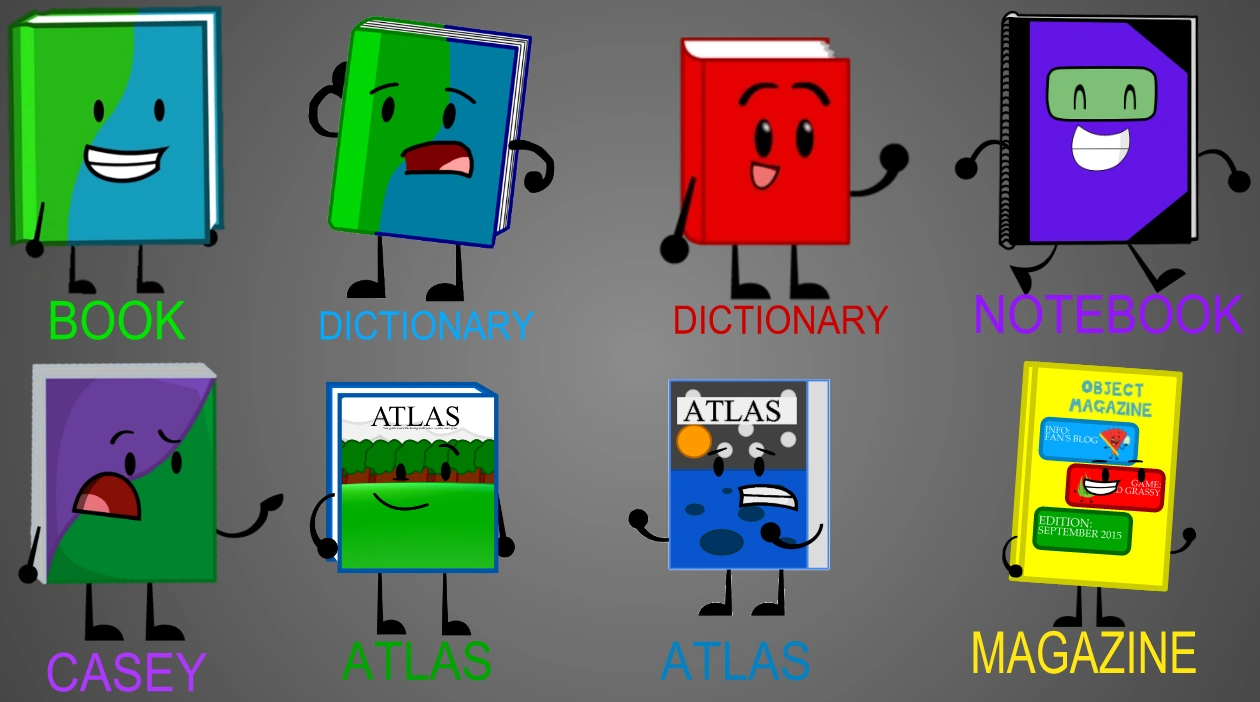 User blog:FireyTheFlameOfDreamIsland/New Books Camp | Object Shows ...