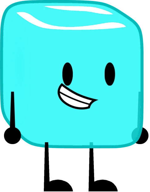 Cyan Ice Cube | Object Shows Community | Fandom