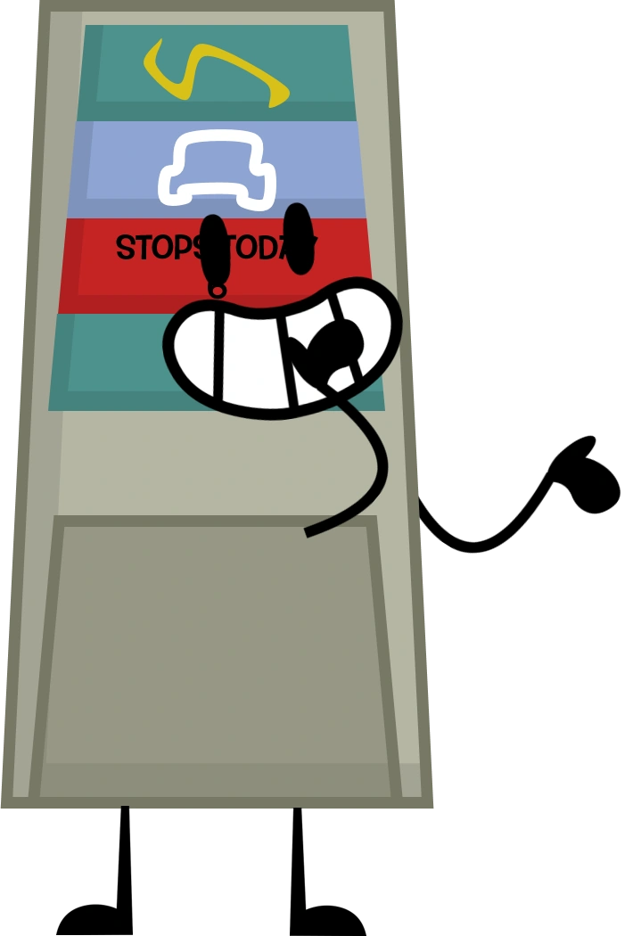 Bus Stop Pole | Object Shows Community | Fandom