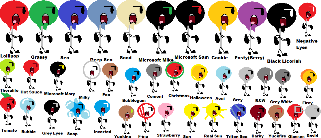 Image - Characters.png | Object Shows Community | FANDOM powered by Wikia