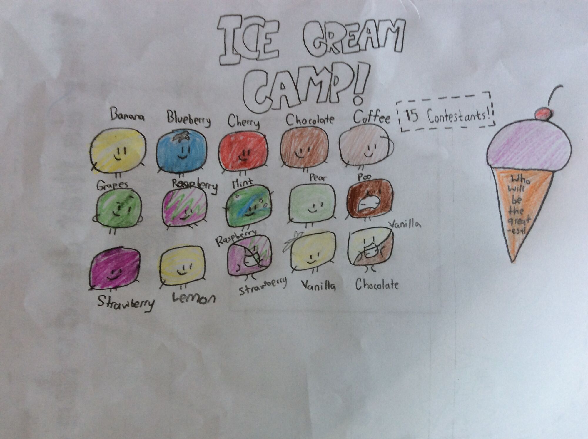 Camp Of Ice Cream Object Shows Community Fandom Powered By Wikia