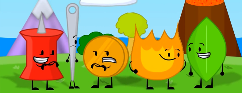 Image - Pin, Needle, Coiny, Firey and Leafy.PNG | Object Shows ... Image - Pin, Needle, Coiny, Firey and Leafy.PNG | Object Shows ...