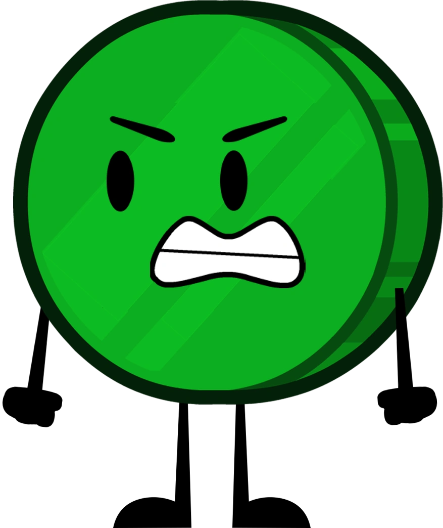 Image - Green Coin Pose.png | Object Shows Community | FANDOM powered ...