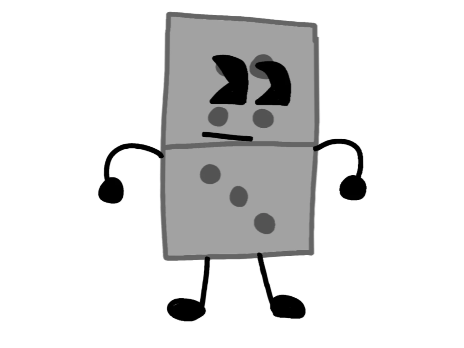 Grey Domino | Object Shows Community | Fandom