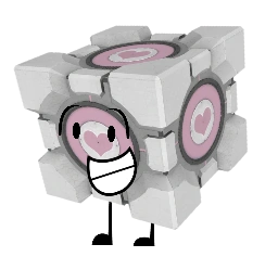 Image - Companion Cube Pose.png | Object Shows Community | FANDOM ...