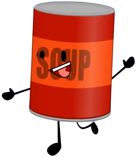 Image - Soup Can (BFOD Pose).png | Object Shows Community | FANDOM ...