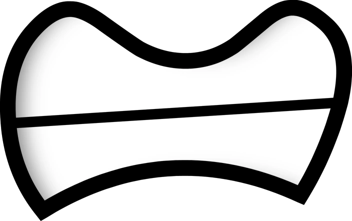 Image - Big frown teeth big shaded 2.png | Object Shows Community ...