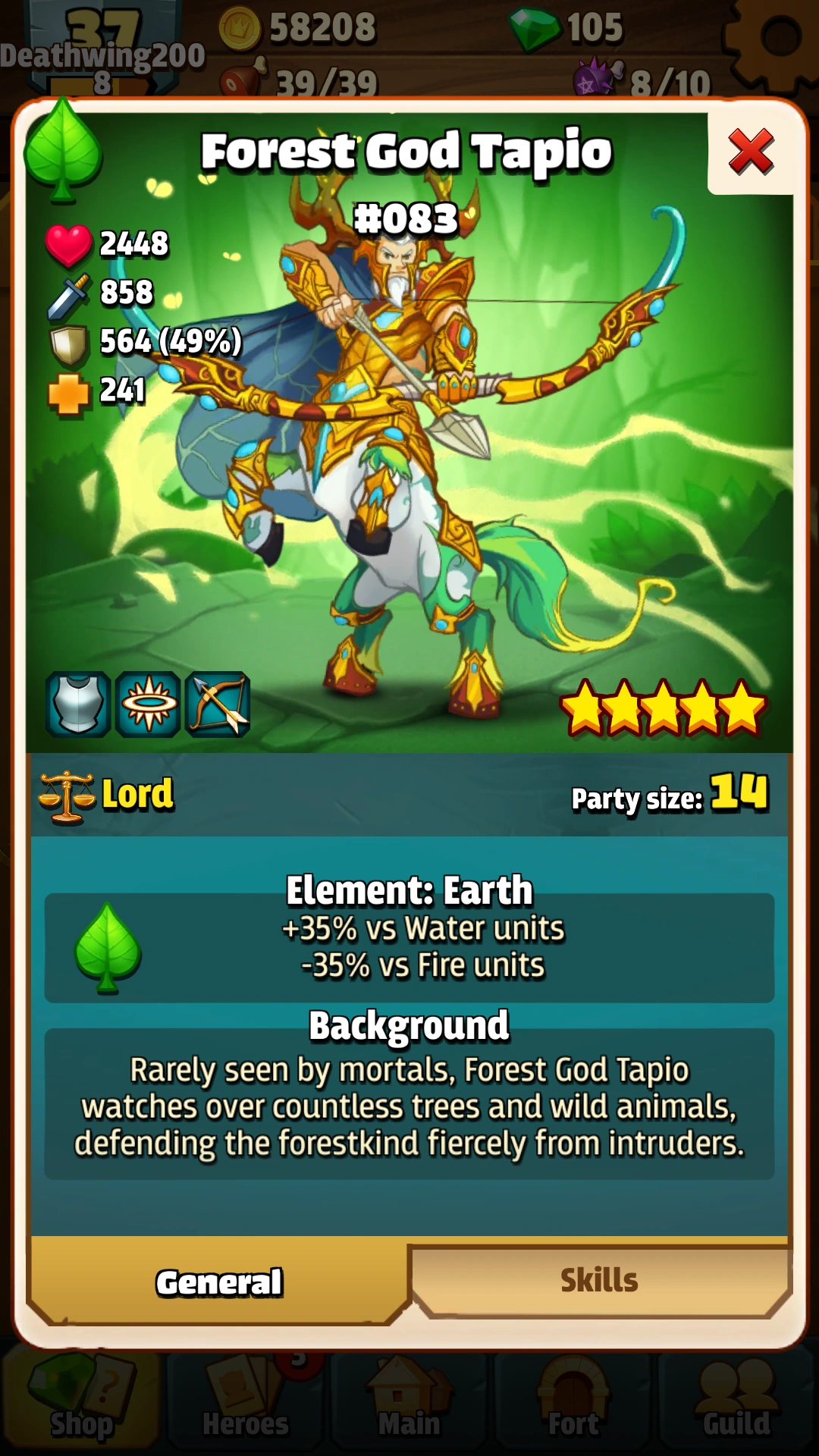 Forest God Tapio | BattlejackRemastered Wiki | FANDOM powered by Wikia