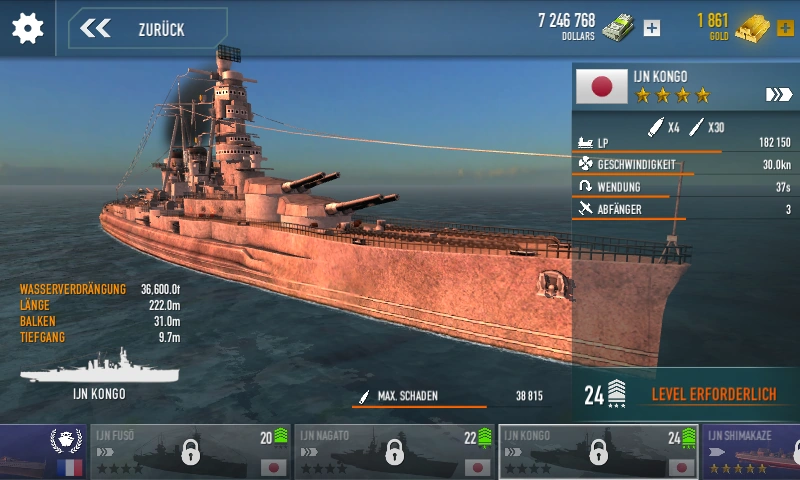IJN Kongo | Battle of Warships Wiki | Fandom