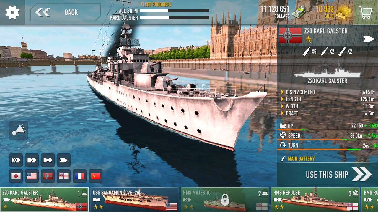 KMS Z20 Karl Galster | Battle of Warships Wiki | Fandom