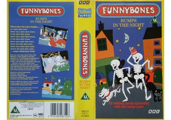 Funnybones - Bumps in the Night | BBC Video (UK) Wiki | Fandom
