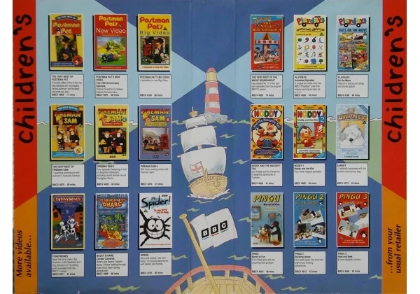 BBC Children's Inlay Promo 1993 | BBC Video (UK) Wiki | Fandom