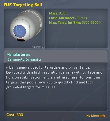 FLIR Targeting Ball | BDArmory Wikia | Fandom