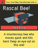 Rascal Bee | Bee Swarm Simulator Wiki | Fandom