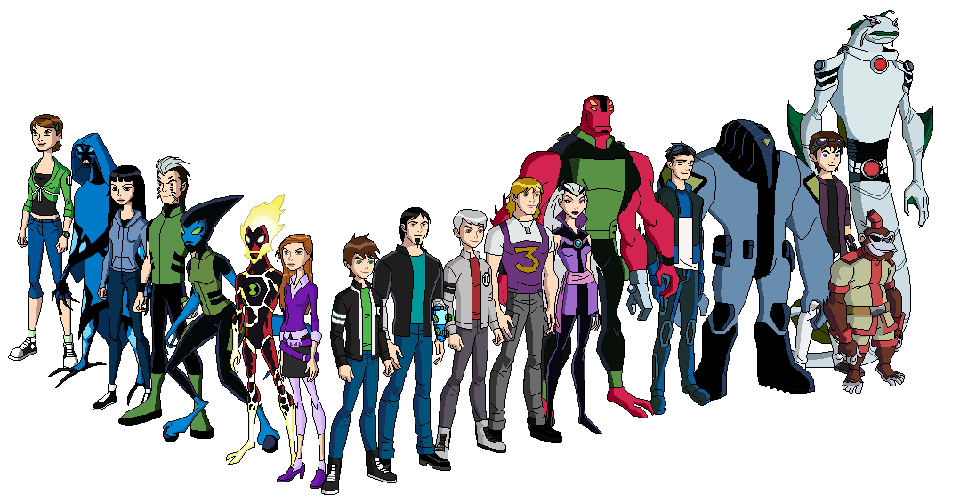 Imagem - B10 equipe.png | Universo Ben 10 | FANDOM powered by Wikia
