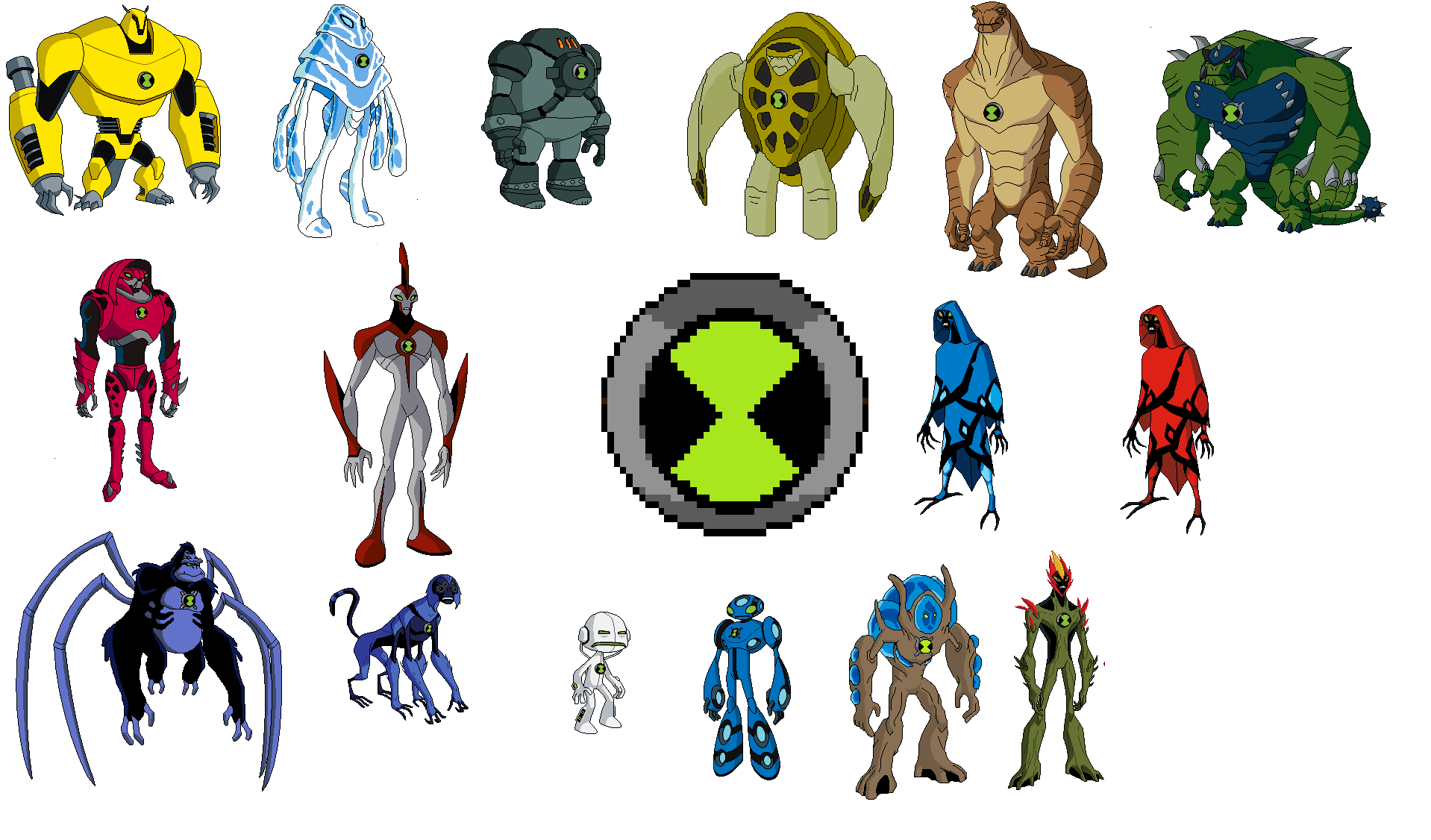 Imagem - Aliens de ben 10 supremacia alienigena.png | Universo Ben 10 | FANDOM powered by Wikia