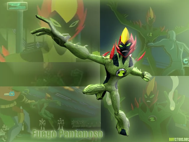 Imagen - Fuego Pantanoso Wallpaper.png | Ben 10 Wiki | FANDOM powered by Wikia