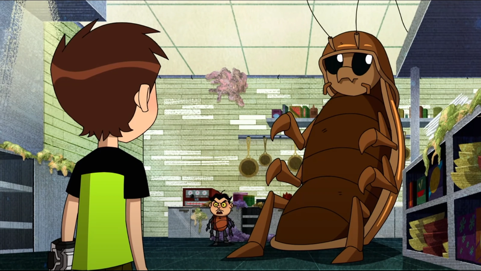 Tokyo Fun, Part 1: Big Bugg Bash | Ben 10 Wiki | Fandom