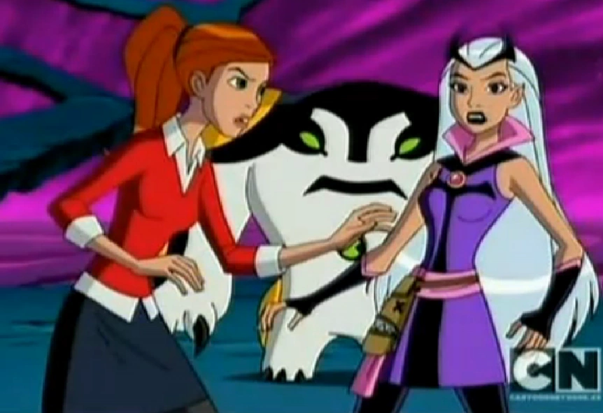 Imagem - Encantriz e Gwen bricando em frente de Bala de Canhão SA.png | Universo Ben 10 | FANDOM ...