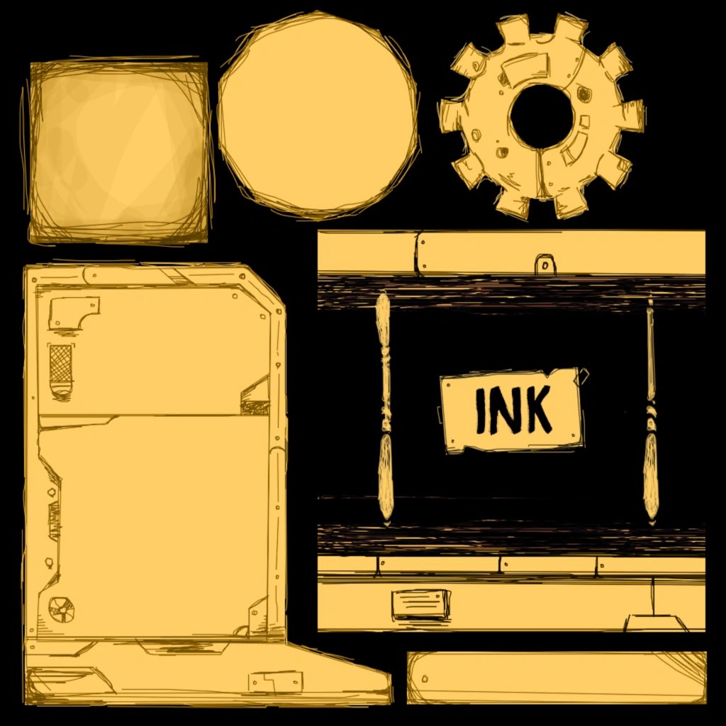 Image - Ink Machine Textures.png | Bendy and the Ink Machine Wiki ...
